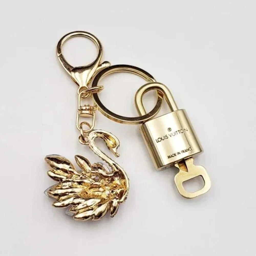 Louis Vuitton | Accessories | Louis Vuitton Gold Padlock Key Authentic ...